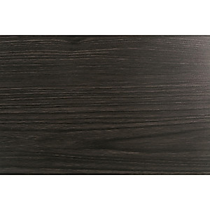 Realspace® Koru Electric 59"W L-Shaped Height-Adjustable Standing Desk with Integrated Power & Charging, Espresso Oak