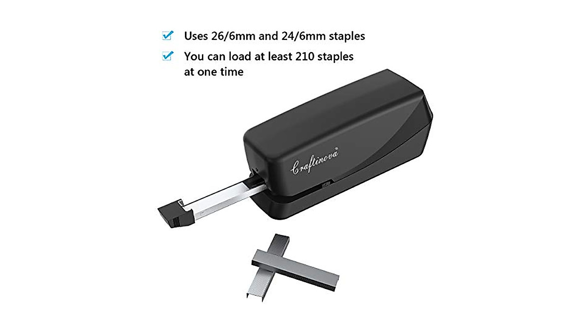 Craftinova Electric Stapler - Fast, Automatic & Heavy Duty