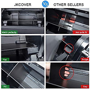 JKCOVER Compatible with Toyota Tacoma Glove Box Dividers Organizer 2016 2017 2018 2019 2020 2021 2022 2023 Accessories,Insert Box ABS Secondary Storage
