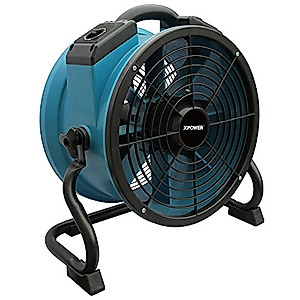 XPOWER X-34TR 1/4 HP Sealed Motor Variable Speed Industrial Axial Fan with Timer
