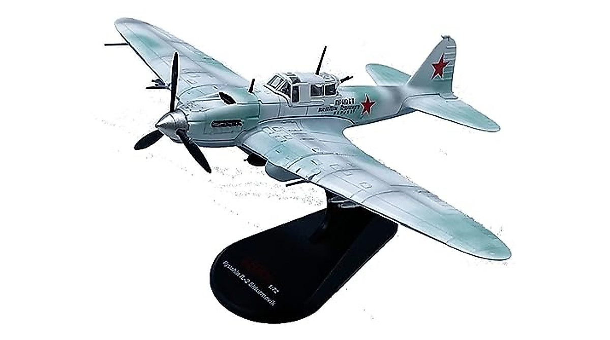 Ilyushin IL-2M3 Sturmovik Aircraft White Camouflage Hello to The Envoys of The Tuvan People ...