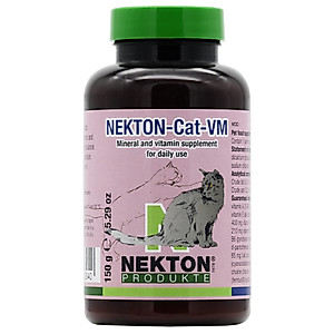 NEKTON Cat-VM Vitamins, Minerals, Taurine, and Arginine for All Cats 150gm / 5.29oz
