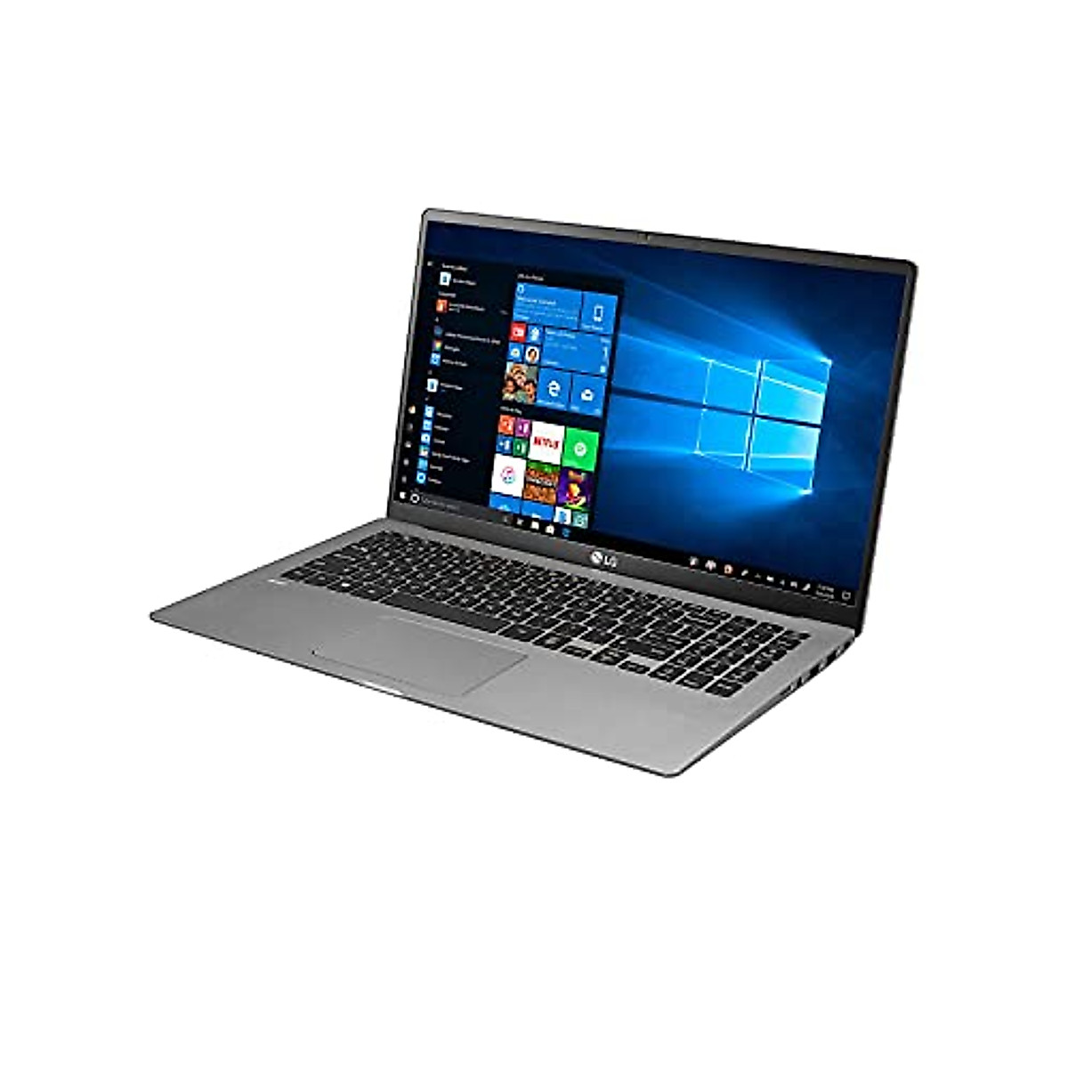 LG Gram 15.6" Full HD Notebook Computer, Intel Core i5-1135G7 2.4GHz, 16GB RAM, 512GB SSD, Windows 10 Home, Free Upgrade to Windows 11, Dark Silver (Renewed)