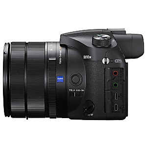 Sony RX10 IV Cyber-Shot High Zoom 20.1MP Camera with 24-600mm F.2.4-F4 Lens Bundle with 64GB Memory Card, Camera Bag, 2X Battery and Photo and Video Professional Editing Suite
