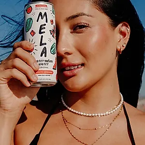 Mela Water Natural Watermelon Juice Drink, Electrolytes & Antioxidants, Natural Hydration, Coconut Water Alternative, Vitamin C, Pineapple, 11.15 fl oz (Pack of 12)