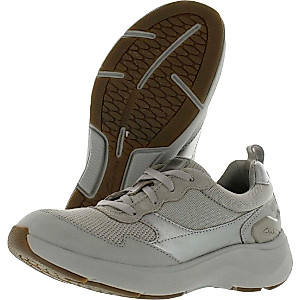 Clarks Women's Wave 2.0 Move Walking, Blue Combination, 8.5