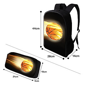 Dispalang Horse Backpack and Cooler Bag for Boys Animal Print School Bookbag Girls Satchel Bagpack Pencil Case