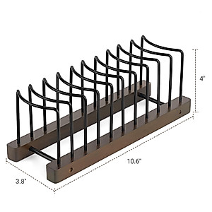 Dahey Hat Organizer for Baseball Caps, Hat Stand Storage for 10 Baseball Caps Tabletop Hat Rack Holder Display Baseball Cap for Desk Closet Shelf Dresser Bedroom