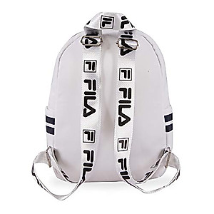 Fila Backpack, White, 12"