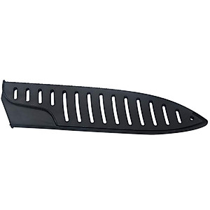 Black Plastic Kitchen Knife Blade Protector Cover for 8 Inches Knife, 8 Inch Knife sheath, 8 Inch Knife Cover Practical Black Protector For Knife Blade Kitchen Utensil
