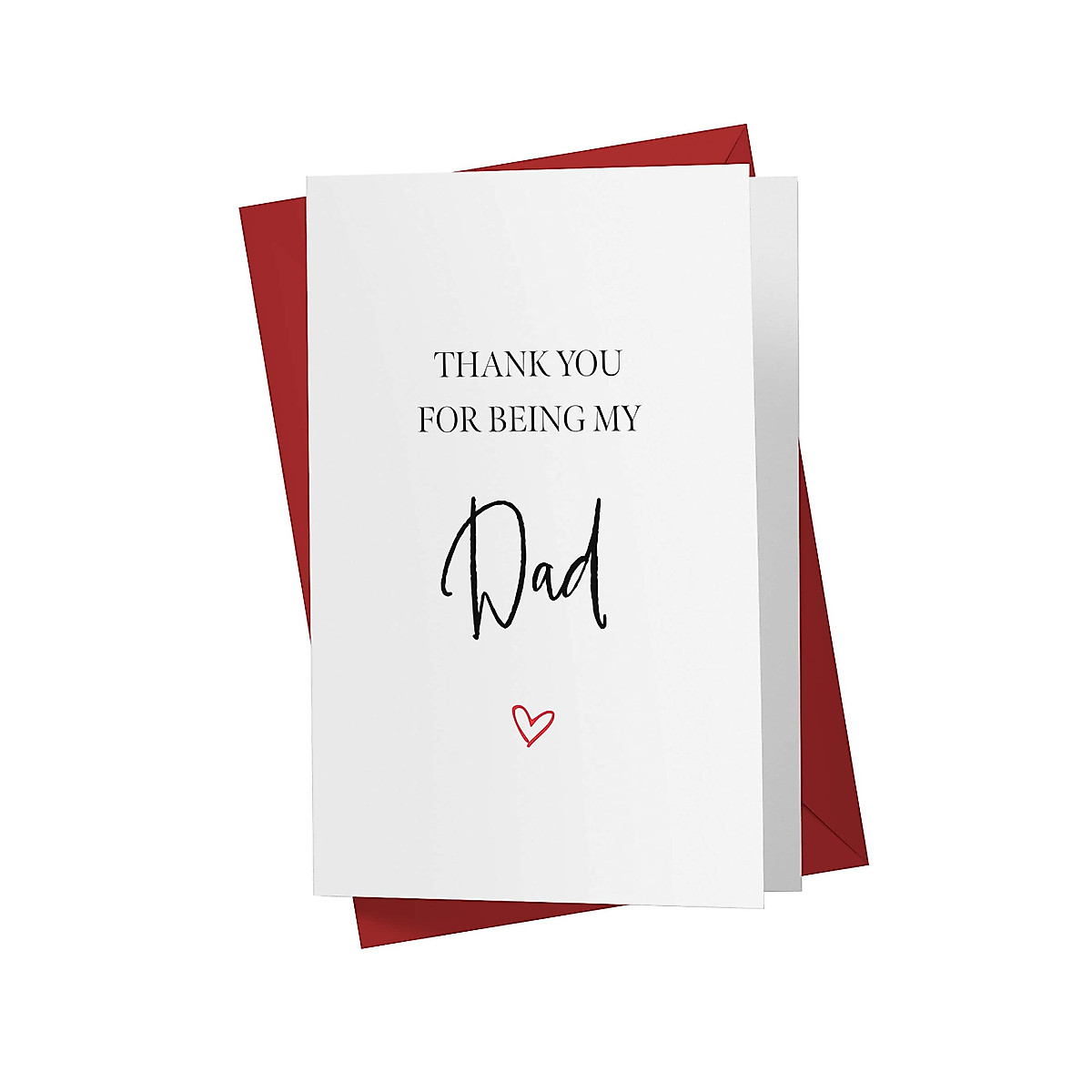 Sweet and Funny Birthday Card For Dad, Happy Birthday Card For Him, Single Large 5.5 x 8.5 Greeting Card, Dad Birthday Card, Happy Birthday Dad Card - Dad Birthday Cards From Daughter, Birthday Card Dad, Father Birthday Card - Karto - Be Dad