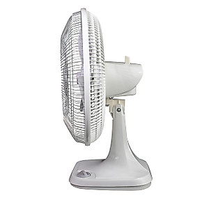 Air King 9102 12-Inch 3-Speed Oscillating Table Fan