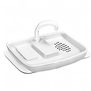 Sink Twice Adaptable for tanks 17.5” – 20.5" (measured with tank lid off)