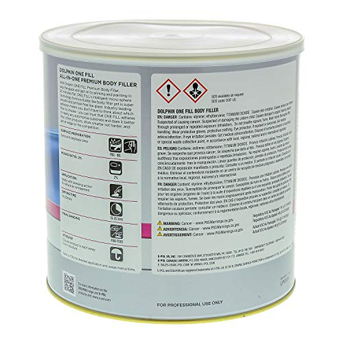 Dolphin ONE FILL All-In-One Premium Body Filler