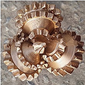 GOWE 4-1/2" Tri Cone bits, 114mm Milled Tooth tricone bits, Soft Rock Drill bits