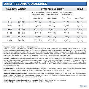NutriSource Cat & Kitten Food, Made with Chicken Meal, Salmon and Liver, with Wholesome Grains, 16LB, Dry Cat Food