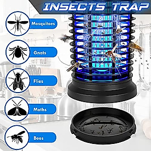 Horyii Bug Zapper Outdoor, Mosquito Zapper Fly Zapper for Outdoor Indoor, Mosquito Killer for Backyard, Patio