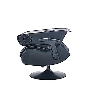 X Rocker Pro Leather Lounging Video Gaming Pedestal Chair with Vibration - Wireless Audio Force Modulation Technology - 2 Speakers & Subwoofer - Armrest - Black