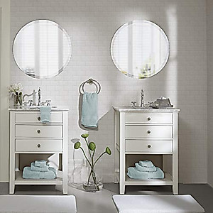 Madison Park Signature 800GSM 100% Cotton Luxurious Bath Towel Set Highly Absorbent, Quick Dry, Hotel & Spa Quality for Bathroom, Multi-Sizes, Seafoam 8 Piece