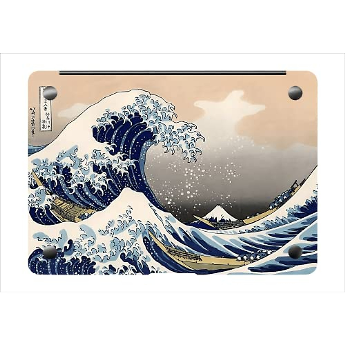 Nekoty Textured Laptop Skins compatible with MacBooks Pro 16" 14" 13" Air 13" 2019-2022 - Great Waves