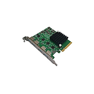 HighPoint Technologies RocketU 1244A PCIe 3.0 x8 4X 10GB/s Port USB 3.2 Controller