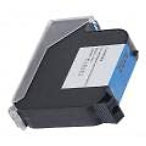 Hilitand Handheld Inkjet Printer Cartridge Replacement 25.4mm Black 42ml Portable Ink Cartridge for Industrial Office Use