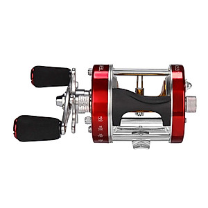 KastKing Rover Round Baitcasting Reel, Left Handed Fishing Reel,Rover50