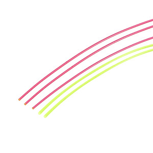 MECCANIXITY Fiber Optic Rods PMMA 0.75mmx30cm for Sight Filament Red, Green, 1 Set Pack of 5