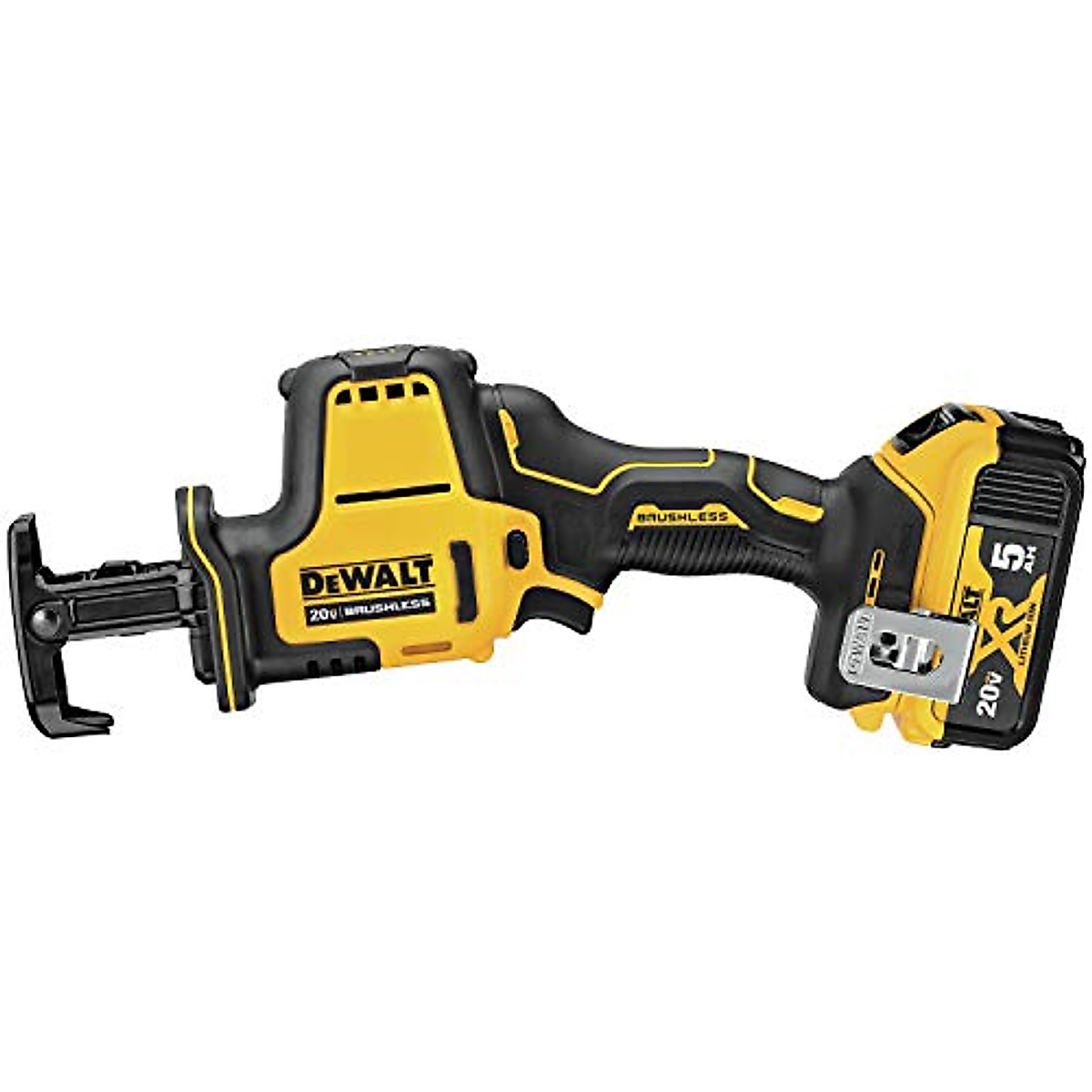 DEWALT DCS369P1 Atomic 20V Max* Cordless One-Handed Reciprocating Saw Kit