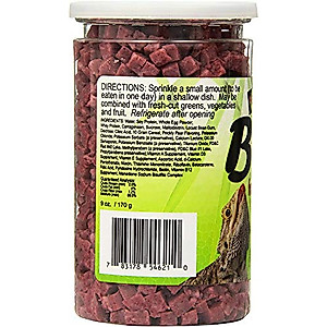 Nature Zone Nutri Bites for Bearded Dragons 9 oz - Pack of 2