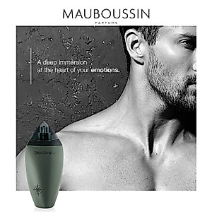 Mauboussin - Discovery 100ml (3.3 Fl Oz) - Eau de Parfum for Men - Woody, Aromatic & Citrus Scents