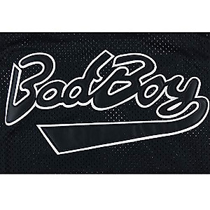Micjersey BadBoy #72 Smalls Basketball Jersey, 90S Hip Hop Clothing for Party S-XXXL (Black, XL)