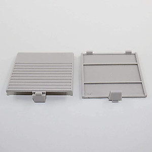 Ambertown Gray Replacement Battery Door Cover for Nintendo Original Game Boy GB System DMG Console