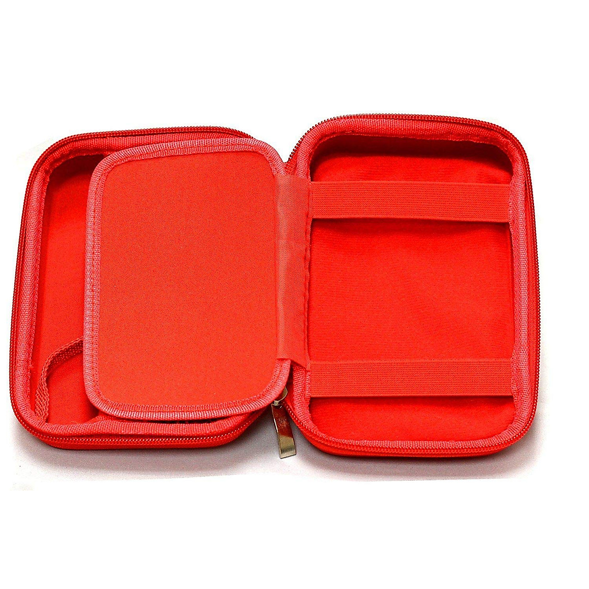 Navitech Red Premium Travel Hard Carry Case Cover Sleeve Compatible with The VTech KidiBuzz G2