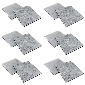 Nispira Replacement Filter Compatible with Holmes HAP75-UC2 Smoke Grabber Air Purifier Ashtray Part HAPF7-U8. Deodorize Cigarette Smoke. 12 Packs