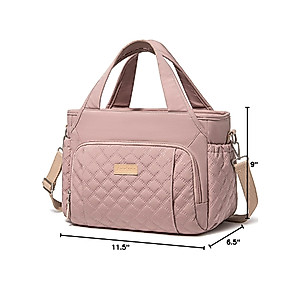 Artelaris Lunch Bag for Women, Insulated Lunch Box for Work, Large Leakproof Cooler with Side Pockets and Removable Shoulder Strap Women's Lunch Bag, Picnic School Beach Cute Lunch Bags