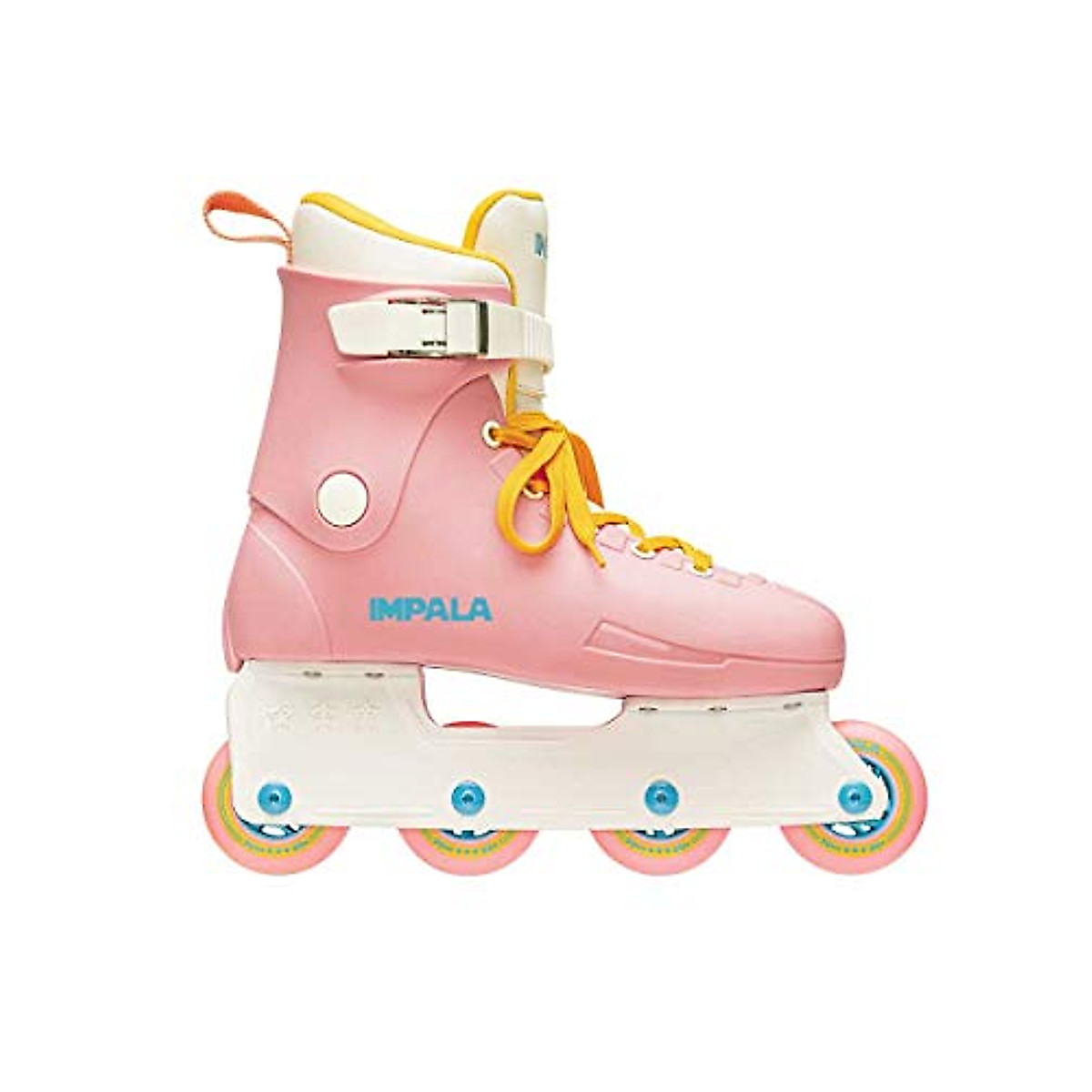 Impala Lightspeed Inline Skate (US 5 / EU 36 / UK 3, Pink/Yellow)
