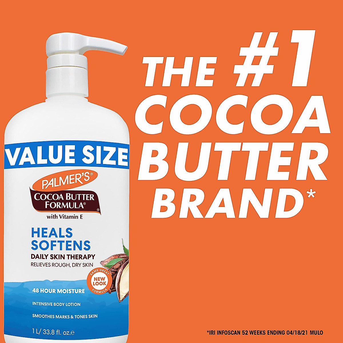 Palmer's Cocoa Butter Formula Daily Skin Therapy Body Lotion, 33.8 oz.