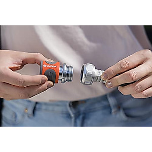 Gardena 39017 Premium Metal Female Garden Hose Connector