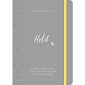 Held: 31 Biblical Reflections on God's Comfort and Care in the Sorrow of Miscarriage (Meditations on Psalm 139 help women suffering the heartbreak of pregnancy loss and still birth)
