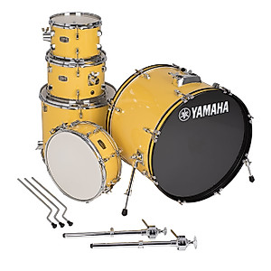 Yamaha Rydeen 5pc Shell Pack with 22" Bass Drum, Mellow Yellow