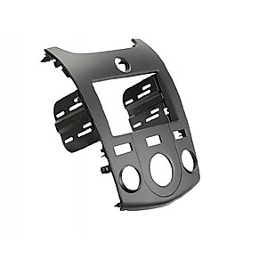 Scosche KA2410B Compatible with 2010-13 Kia Forte ISO Double DIN & DIN+Pocket Dash Kit, Black