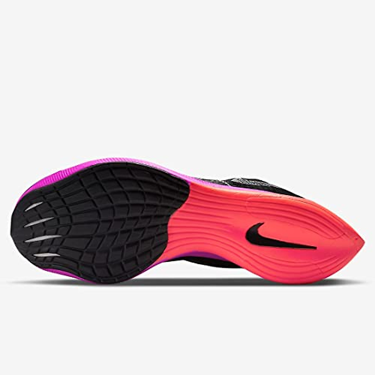 Nike Men's ZoomX Vaporfly Next 2 Running Shoes, Black/Flash Crimson, 13