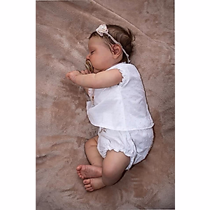 Pinky Reborn Baby Dolls 20 Inch Newborn Baby Doll Toddler Reborn Doll Toys for Kids Gifts