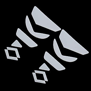 Tiger Gaming Mouse Feet,Mouse Skate for G502 Mouse White Mouse Glides Edge 2 Sets/Pack