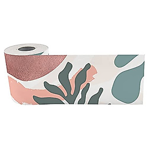 Teacher Created Resources Wonderfully Wild Straight Rolled Border Trim - 50ft - Decorate Bulletin Boards, Walls, Desks, Windows, Doors, Lockers, Schools, Classrooms, Homeschool & Offices