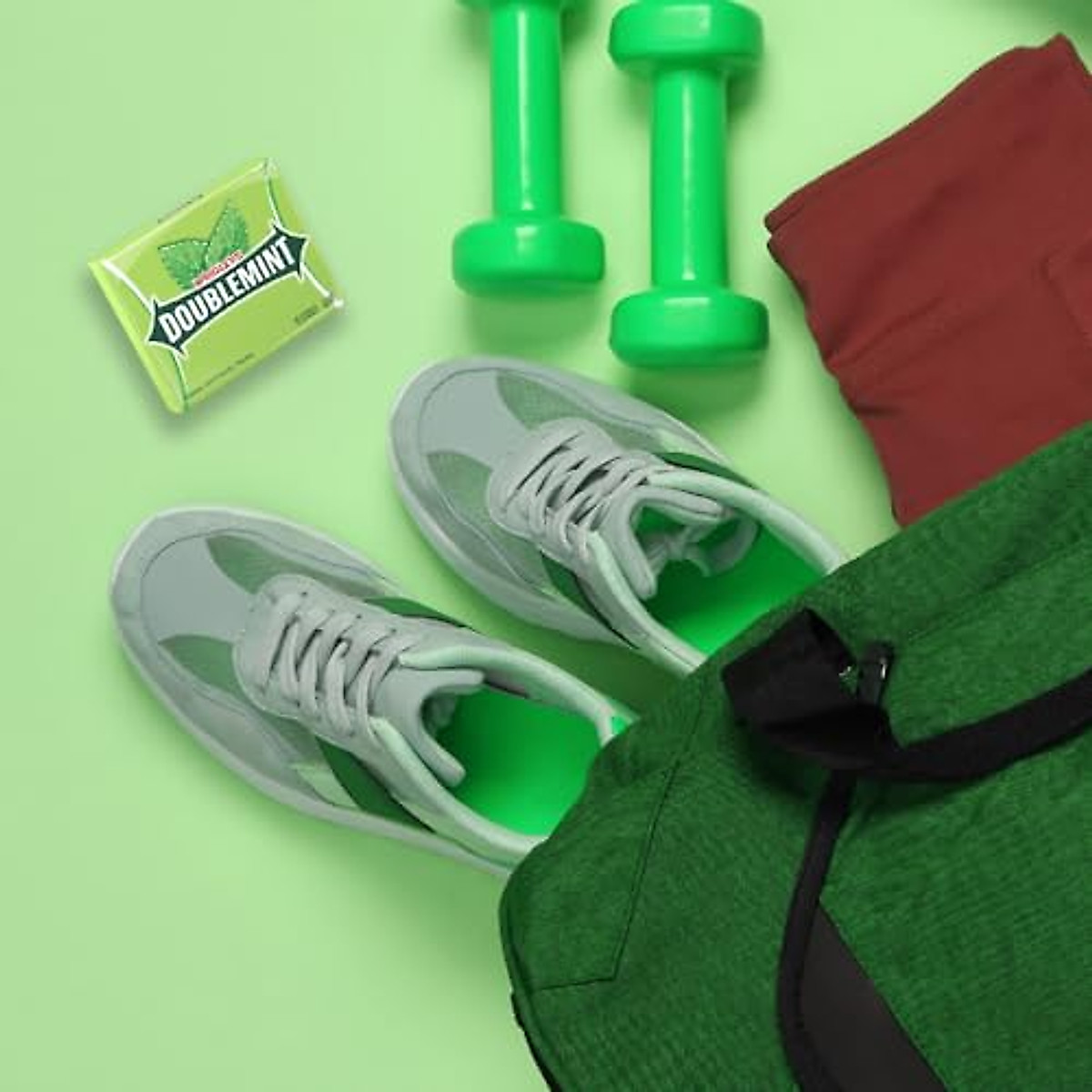 Doublemint WRIGLEY'S DOUBLEMINT Mint Gum Chewing Gum Bulk Pack, 15 Stick (Pack of 10)