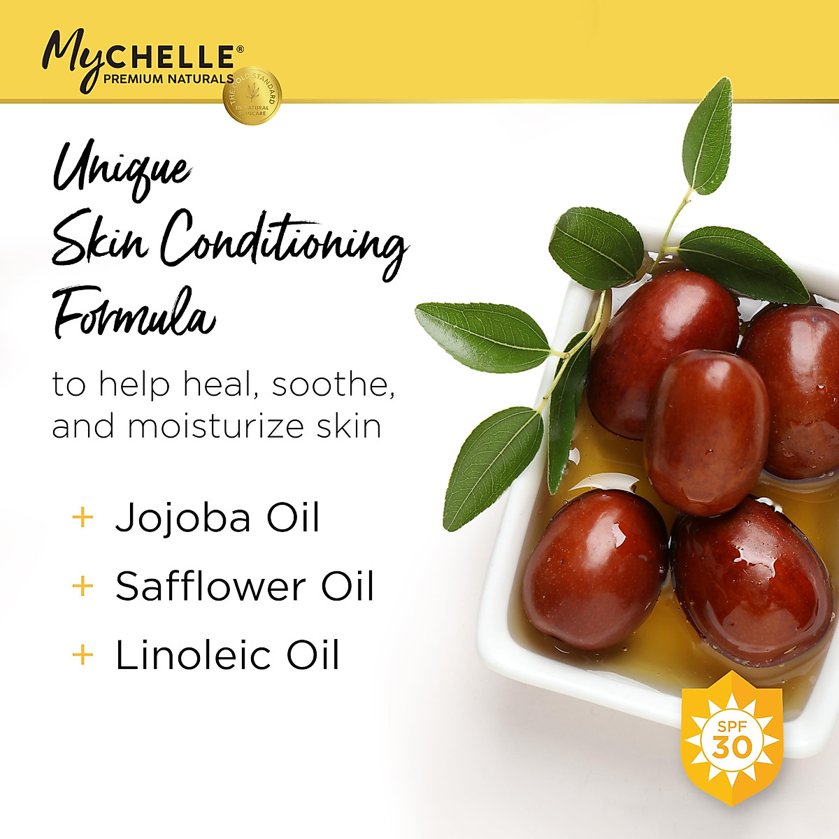 MyChelle Dermaceuticals Sun Shield Clear Spray SPF 30 (6 Fl Oz) - Liquid Zinc Sunscreen Spray with Bentonite Clay and Jojoba - Balances Oil Levels and Conditions Skin - Water Resistant for 80 Minutes