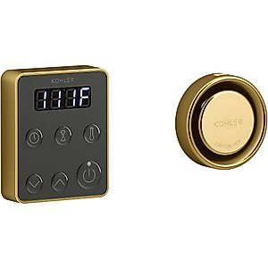 Kohler 5557-2MB Invigoration Series Steam, No Size, Vibrant Brushed Moderne Brass