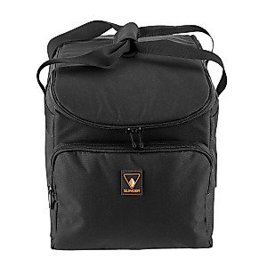 SLINGER Padded Printer Carrying Case for DNP QW410 4.5" Dye Sublimation Printer with Media Roll